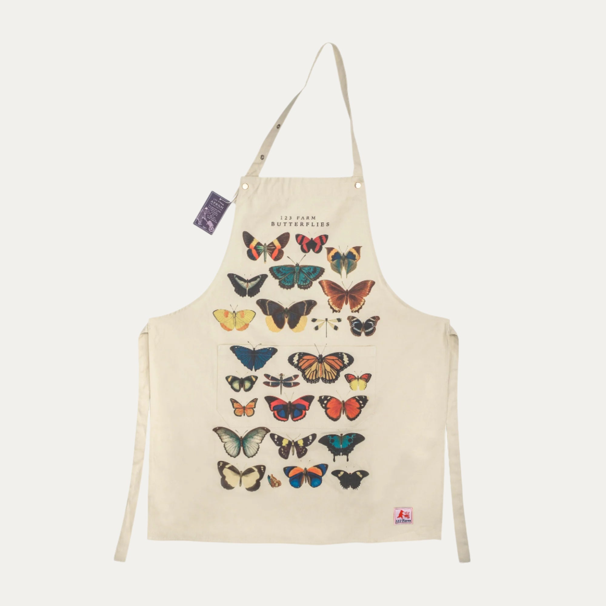 Apron - Butterflies – 123 Farm