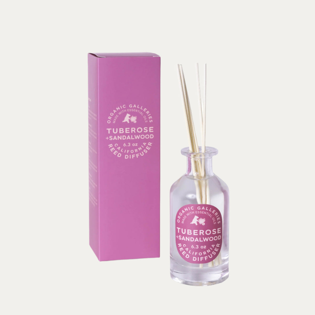Tuberose+ Sandalwood Reed Diffuser – 123 Farm